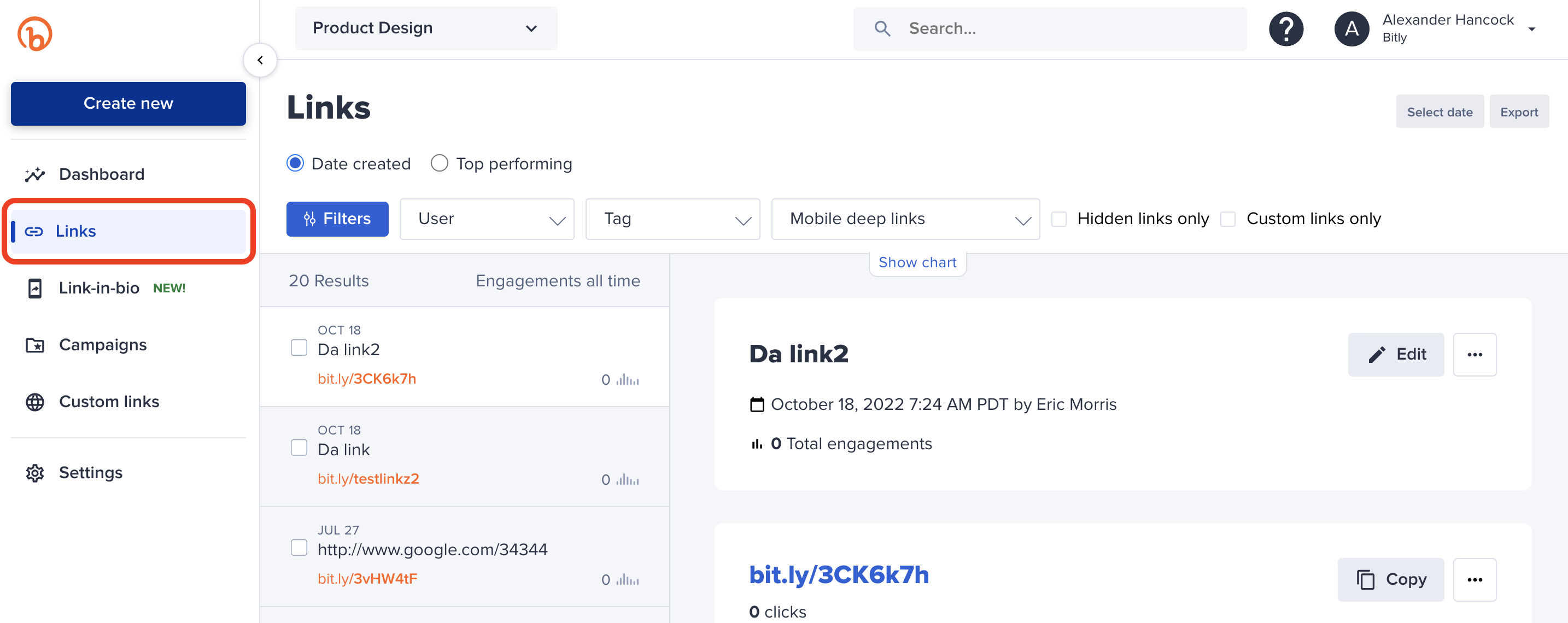 How Do I Delete Or Hide A Link Bitly Support