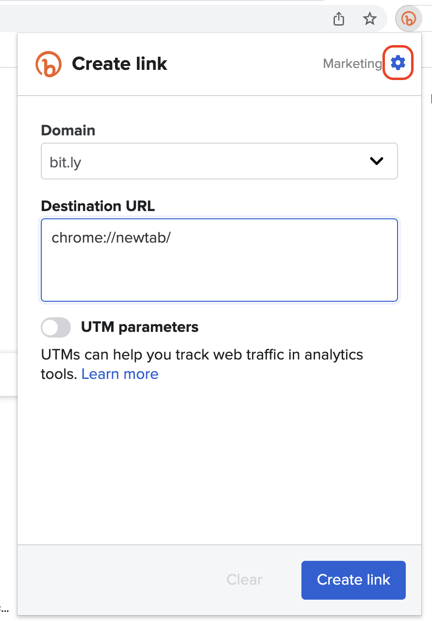 How do I change my Bitly browser extension settings? – Bitly Support