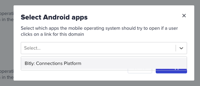 How do I connect my Bitly custom domain to my mobile apps? – Bitly Support