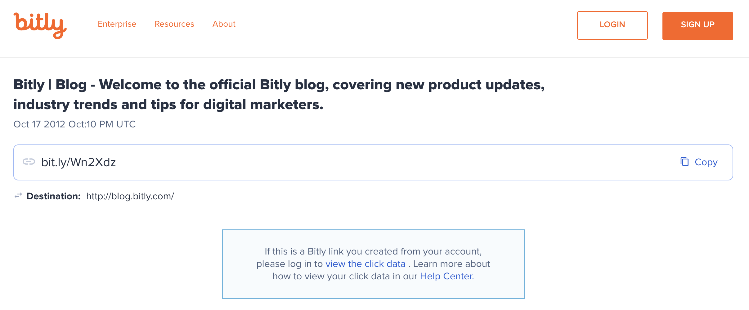 Can I Preview A Bitly Link Before Clicking On It Bitly Support