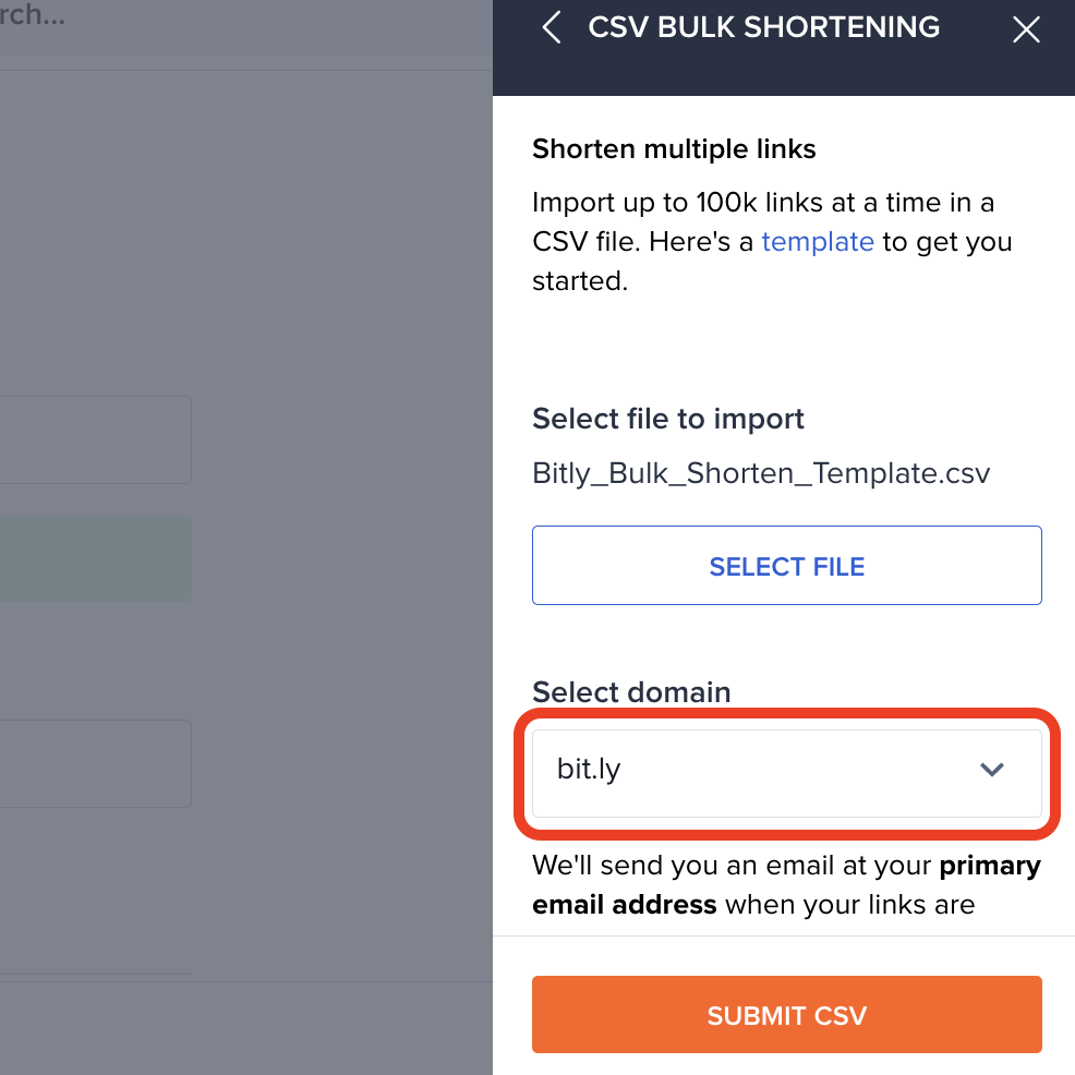How do I shorten links in bulk? – Bitly Support How do I shorten links in bulk? – Bitly Support