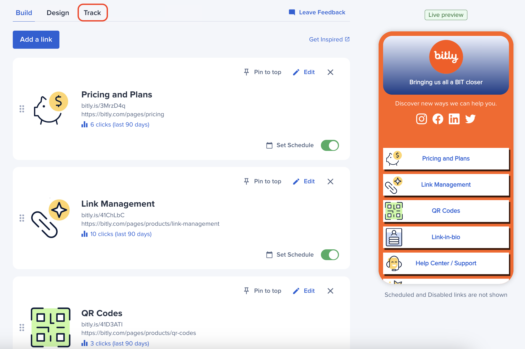 How do I view engagement data for my Bitly Page? – Bitly Support