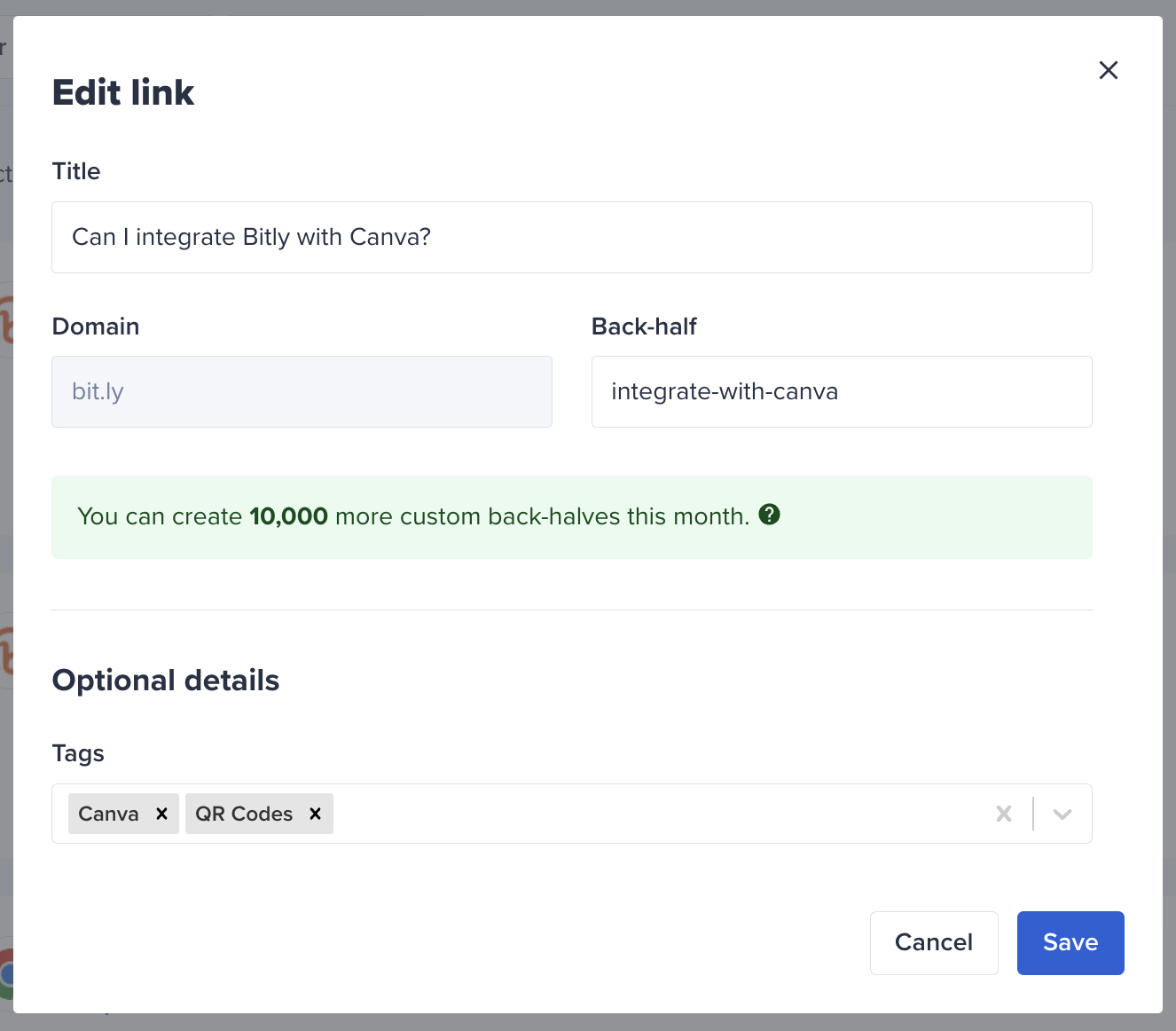 How do I add or delete tags in Bitly? – Bitly Support
