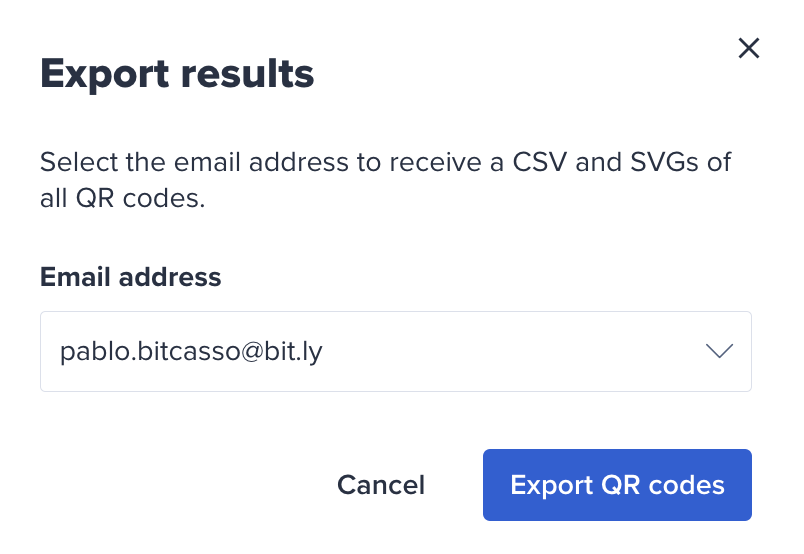How do I export all of my Bitly Codes? – Bitly Support