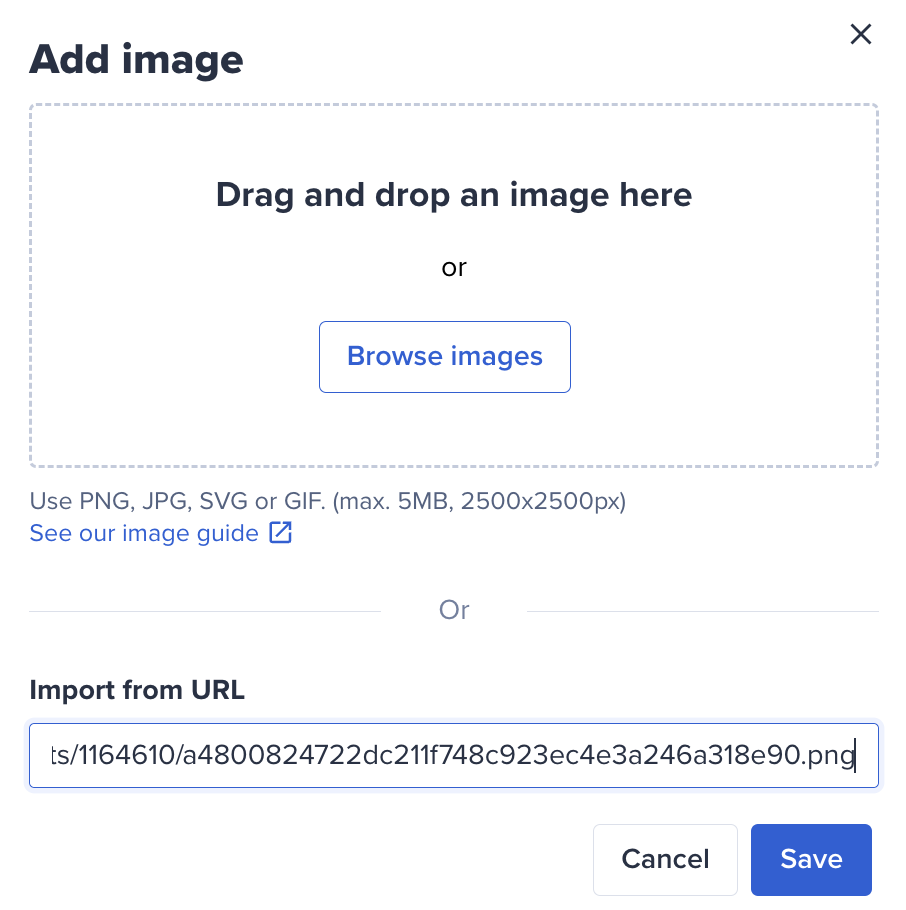 How do I use an image URL for images on my Bitly Page? – Bitly Support