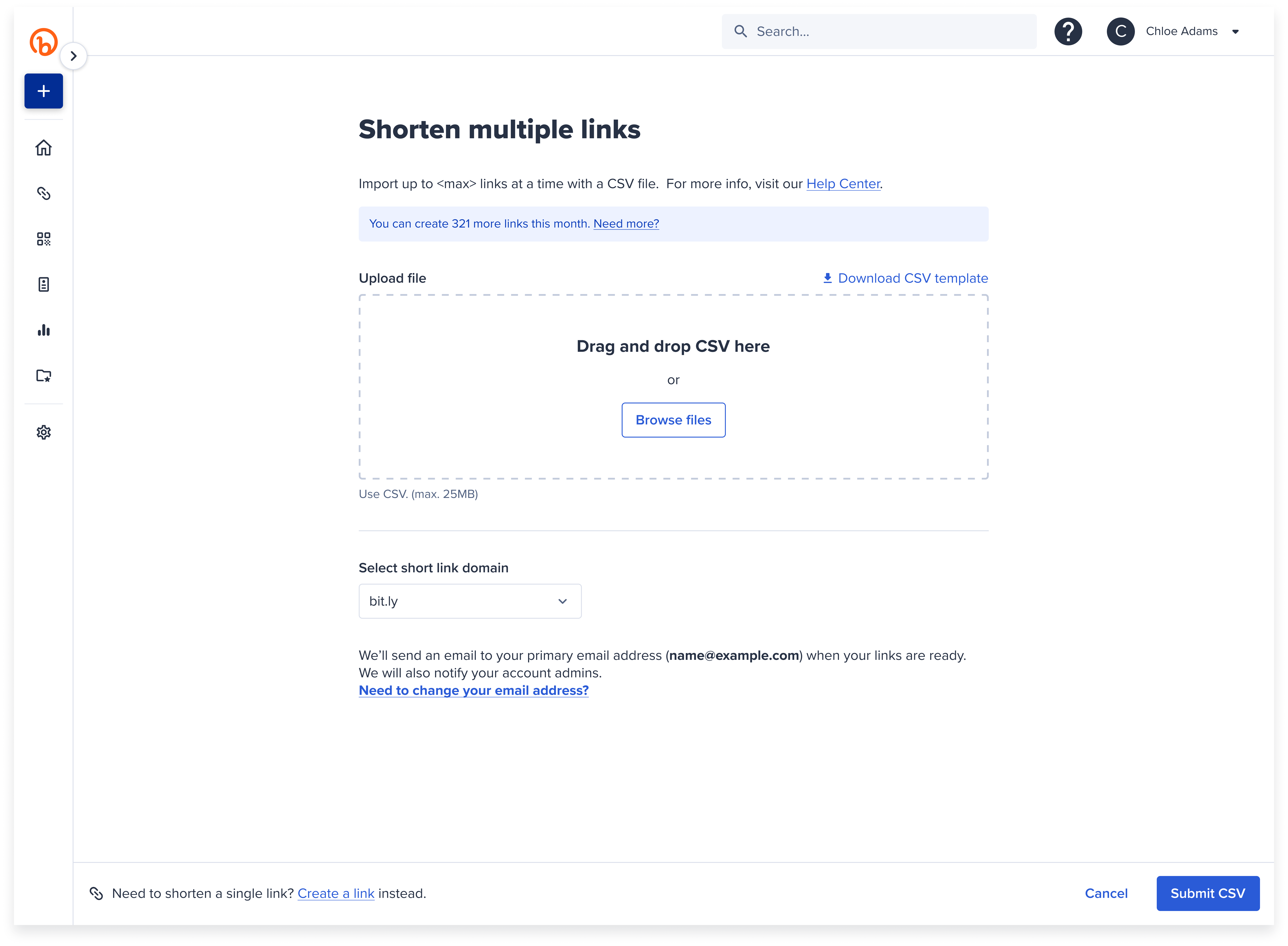 How do I shorten links in bulk? – Bitly Support