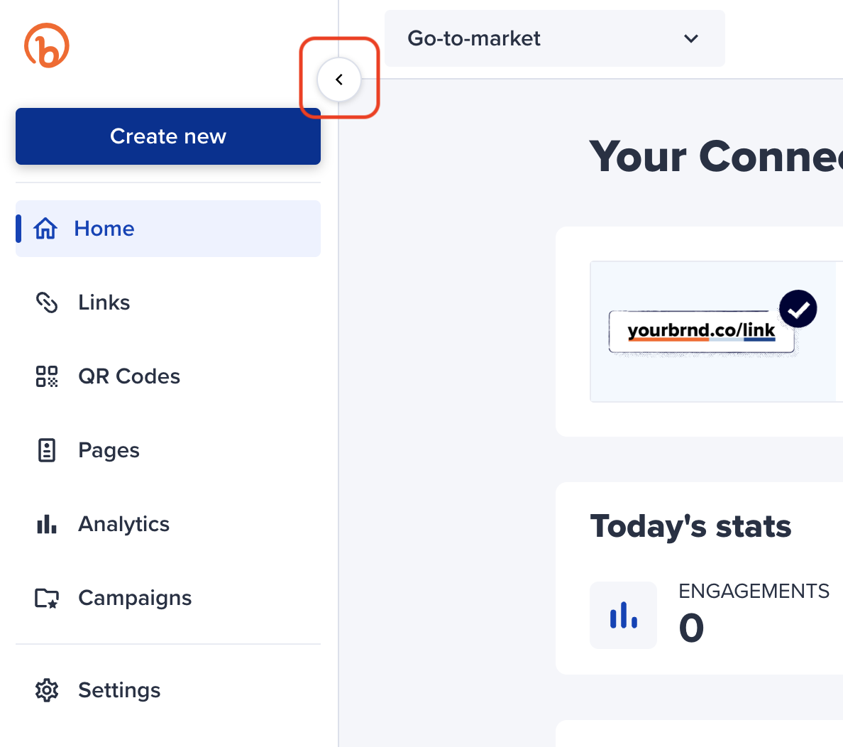 How do I navigate the Bitly menus? – Bitly Support