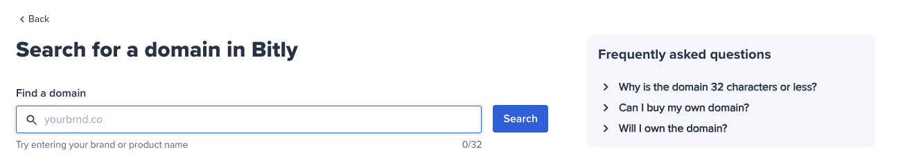 How do I get a complimentary custom domain from Bitly? – Bitly Support